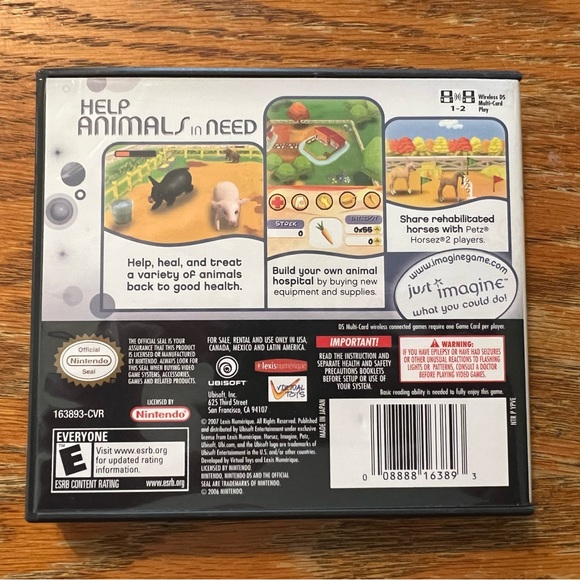 Video Games & Consoles | Nintendo Ds Imagine Animal Doctor | Poshmark
